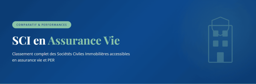 SCI en assurance vie : comparatif et performances 2026